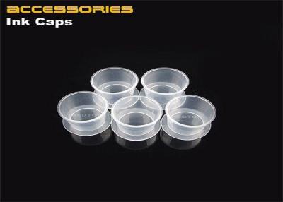 China Transparaent Disposable Tattoo Ink Cups 10.5mm Diameter White Color for sale