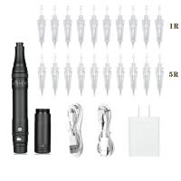 China Newest Black Machine For Pmu Micropigmentation Microblade Machine Wireless Tattoo Machine Permanent Makeup for sale