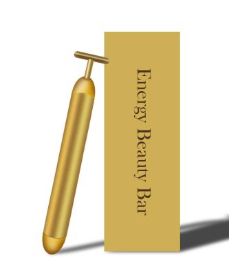 Cina Fronte permanente elettrico del bastone dell'oro degli accessori di trucco che ringiovanisce sollevamento consolidando il massaggiatore del bastone in vendita