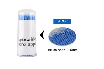 China Private Label Micro Brush Applicator Cotton Swab For Eyelash Extension And Permanent Makeup Tattoo Accessories for sale