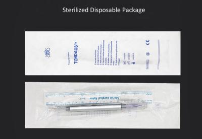 China Surgical Skin Marker Pen / 1.0mm Fiber Nib Skin Marker Pen For Permanent Makeup Eyebrow for sale