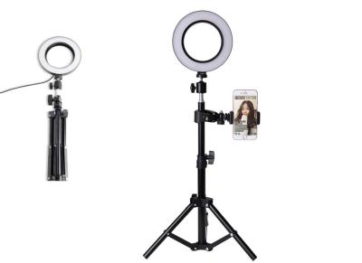 Cina 160CM supporto allungabile di Selfie Ring Light With Cell Phone del supporto del treppiede di 3 colori in vendita