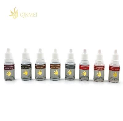 Cina 15ml/micro inchiostro di colore pigmento della bottiglia per il tatuaggio permanente dei semi in vendita