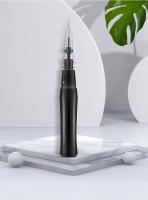 China Black Wireless Digital Semi Permanent Makeup Machine Kit Tattoo Gun for sale