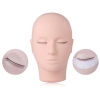 China Good quality 3D Silicone Eyelash Extension Permanent Makeup Practice Skin for sale