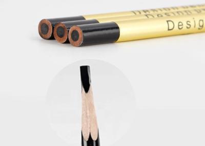 China Semi Permanent 4mm Eyebrow Microblading Tool With Wooden Handles for sale