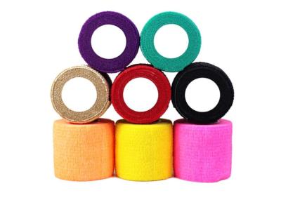 China 5cm * 5cm Cotton Self Adhesive Elastic Bandage For Handle Grip Tube for sale