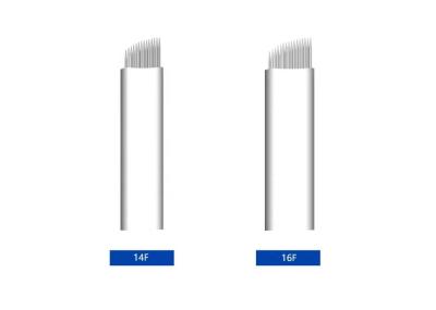 China 0.20mm /  0.25mm Tattoo Manual Pen 0.25mm 14Z Permanent Makeup Needles for sale