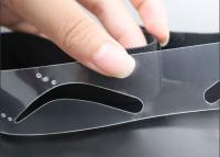 China Black Eyebrow Microblading Tool Templates Eyebrow Stencil 12 Pieces for sale