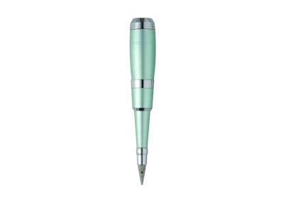 Cina macchina permanente di trucco di acciaio inossidabile di Mechine di verde 9V per la linea tatuaggio del labbro in vendita