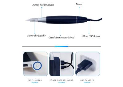 Cina Macchina LCD dello schermo dell'eye-liner di Digital della penna permanente nera di trucco in vendita