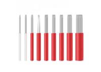 China Eyebrow Micro Shading Round Tattoo Machine Needle 0.30mm Red Sharp Flexible for sale