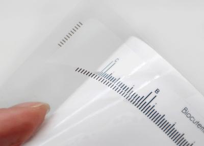 China Plastic Transparent Tattoo Eyebrow Ruler Sticker Microblading Design for sale