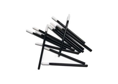 Cina Colore eliminabile del nero della spazzola 50pcs del labbro di sintetici di trucco di nylon della fibra in vendita