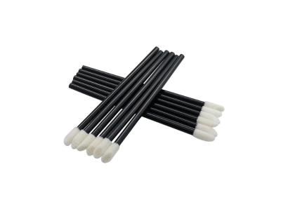 Cina Colore eliminabile del nero della spazzola 50pcs del labbro di sintetici di trucco di nylon della fibra in vendita