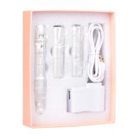 China Silver Pink Wireless Permanent Makeup Machine With 2 Battery Private for sale