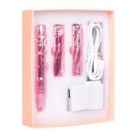 China Silver Pink Wireless Permanent Makeup Machine With 2 Battery Private for sale