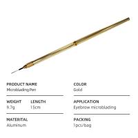 China One Side Microblading Manual Pen Handle Eyebrow Permanent Makeup Pen for sale