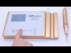 PMU Gold Microblading Permanent Makeup Machine Hollow Cup Motor