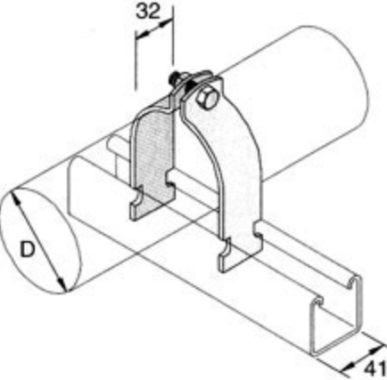 pipe clamps (5)