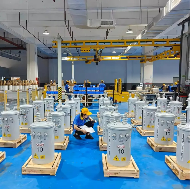 single-phase pole-mounted distribution transformer manufacturer