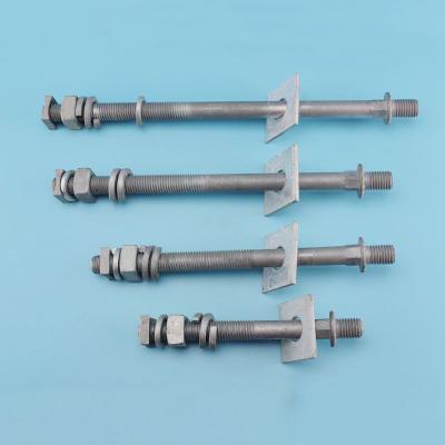 Китай Углеродистая сталь 3/4 "х 24" длинный ствол линия пост штифты Поле-линейная конструкция продается