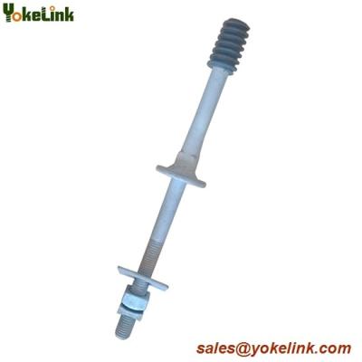 Китай 3/4 дюйма длинный лопаток Crossarm Isolator Pin с нейлоновой нитью для Line оборудования продается