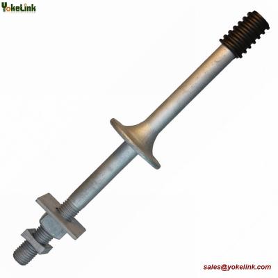 Китай 3/4 дюйма длинный лопаток Crossarm Isolator Pin с нейлоновой нитью для Line оборудования продается