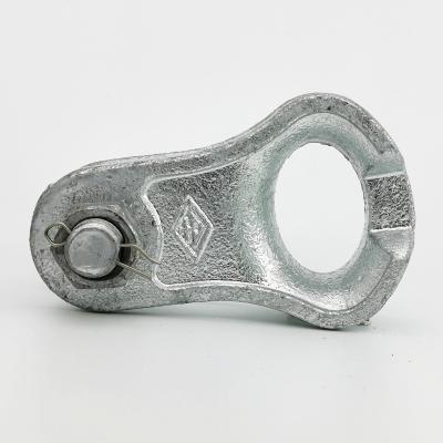 China Poleline Ductile Hierro de punta muerta Clevis del pulgar 100KN en venta