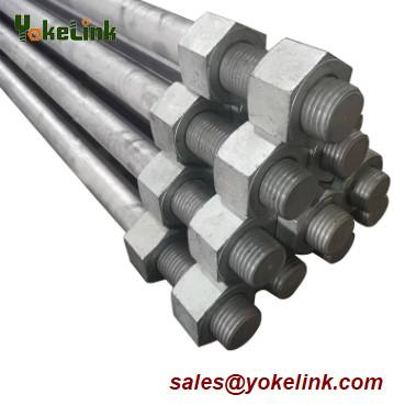 Китай ASTM F1554 Grade 55 Bent Anchor Bolt Zinc Plating Finish For Light&Metal Poles,Buildings (АСТМ F1554 Группа 55 Нагнутый якорный болт Цинковая облицовка для легких и металлических столбов, зданий) продается