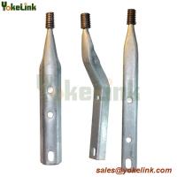 China Nylon thread Clamp bolt pole top pin for electric accessories for sale