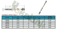 China Hot dip galvanized spool bolt /upset bolt for poleline hardware for sale
