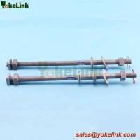 China Hot dip galvanized spool bolt /upset bolt for poleline hardware for sale