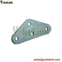 China High quality electrical Power Fitting link plate Strain triangle Yoke Plate for sale