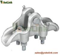 China Hot dip galvanized Messenger Suspension Angled Clamps withe cotter pin for sale