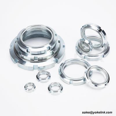 China DIN 981 Bearing Locking Anti-Loose Round Screw Nut for sale