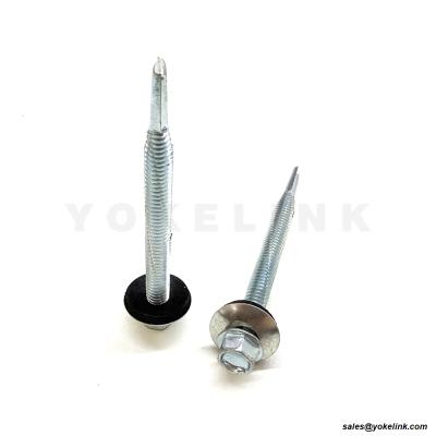 China Self Tapping Roofing Sheet Screws With EPDM Washer Seal for sale