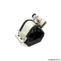 China Trefoil Single Cable Cleats Power Cable Custom Cleats for sale