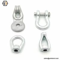 China Drop Forged Angle Thimble Eyelet | 45° Down-Guy Attachment for sale