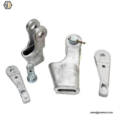 China EN12385 Stranded Steel Wire Ropes Open Wedge Sockets 3/8 1/2 for sale