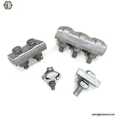 China LC 52 Parallel Groove Clamp For Aluminum ACSR Conductors for sale