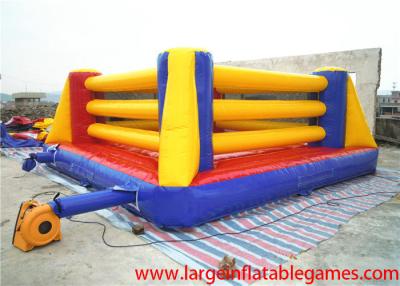 China Exciting Inflatable Sport Games Bouncy Boxing Ring For Teenagers Games for sale