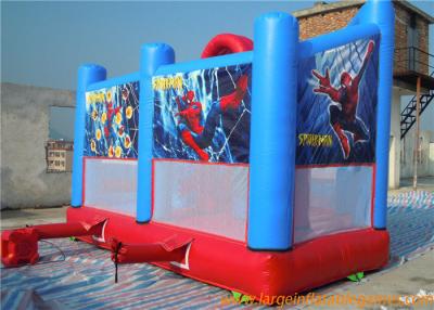 China Superman inflatable bouncer and slide comb for kid , outdoor inflatable amusement park for sale for sale