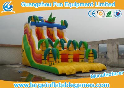 China Water Park Commercial Inflatable Slide Virgin Forest Themed With Digital Printing for sale
