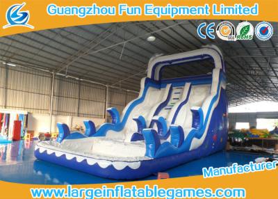 China Ocean Commercial Inflatable Slide / Inflatable Stair Slide With Two Slide Way for sale