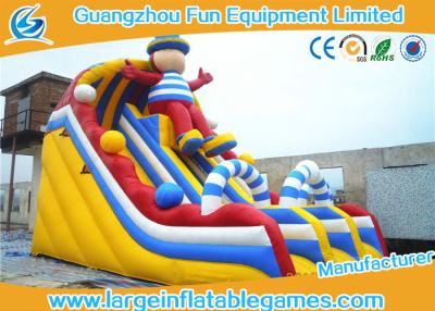 China Popular Yellow Commercial Inflatable Slide Slip N Slide Water Slide For Playground for sale