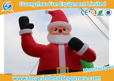 China 24ft Inflatable Advertising Products  / Christmas Santa Claus Inflatables for sale
