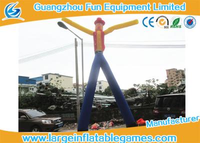 China Double Legs Inflatable Advertising Products Inflatable Dancing Man Cow Boy For Commodity Promotion for sale