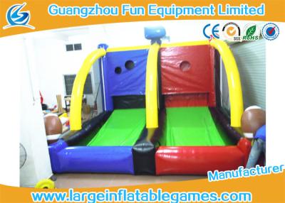 China Rugby Inflatable Sport Games Goal Post Shoot Out Games With Waterproof Material for sale