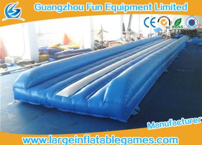 China Flame Retardant Inflatable Sport Games , Air Gymnastics Equipment Tumble Track for sale